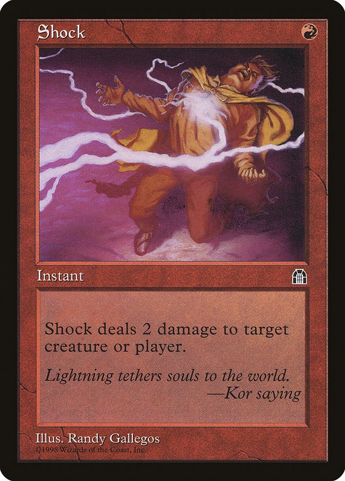 Shock - Stronghold - Magic: The Gathering