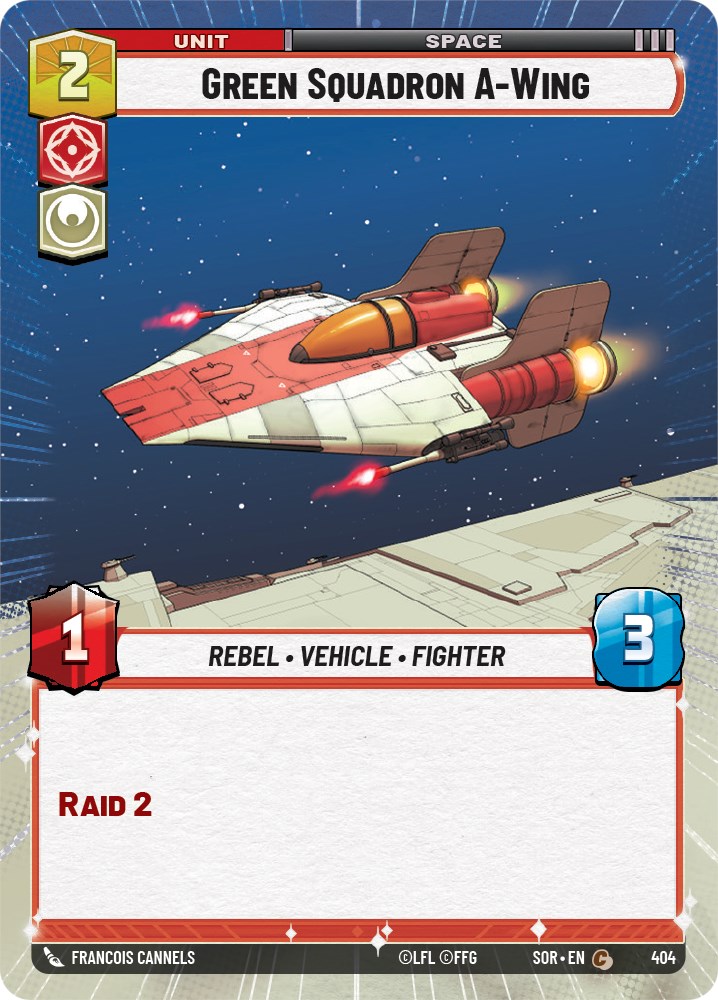 Green Squadron A-Wing (Hyperspace) - Spark of Rebellion - Star Wars ...