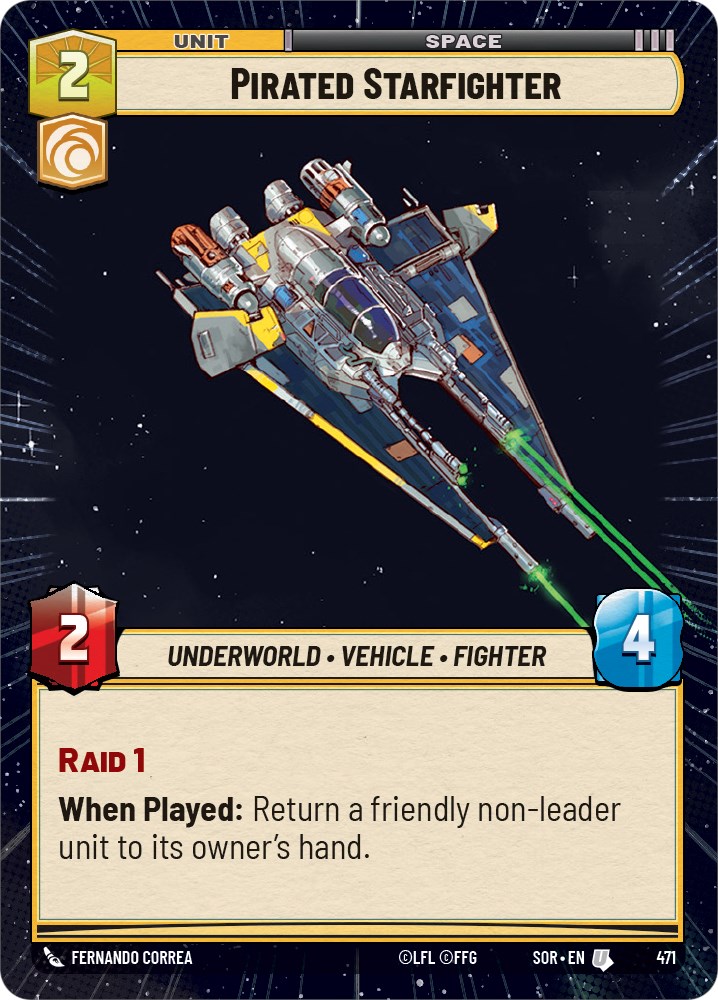 Pirated Starfighter (Hyperspace) - Spark of Rebellion - Star Wars ...