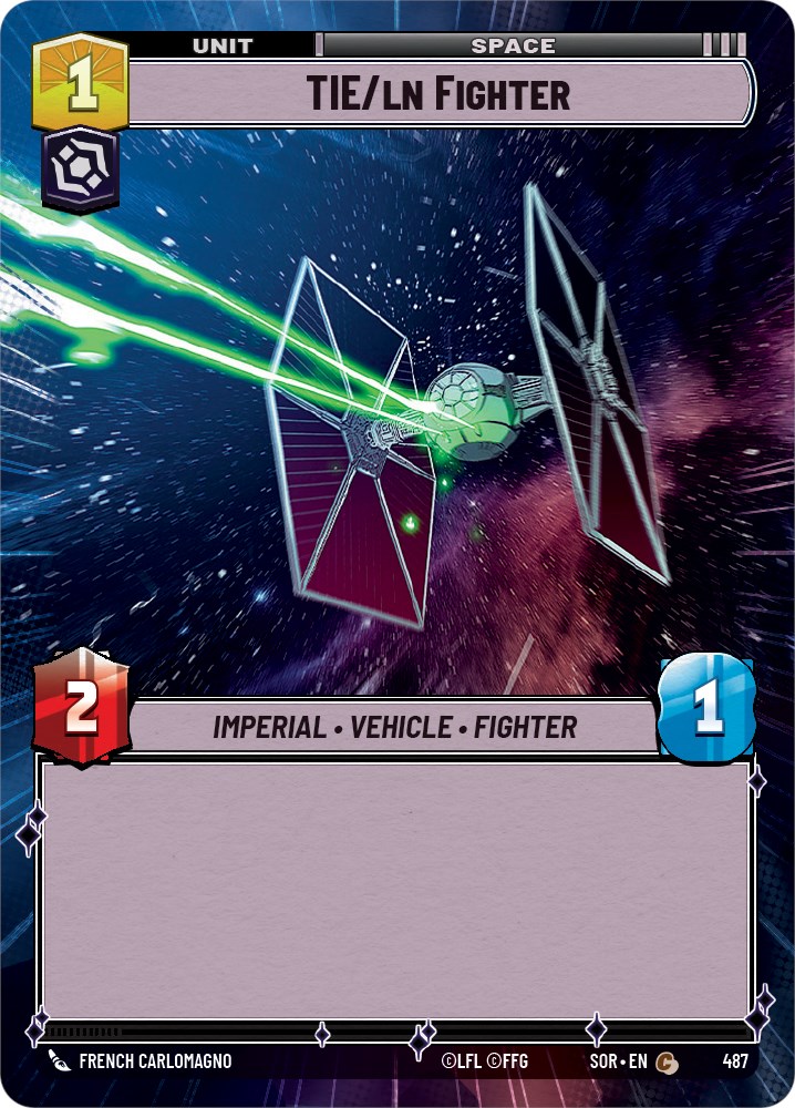 TIE/ln Fighter (Hyperspace) - Spark of Rebellion - Star Wars: Unlimited