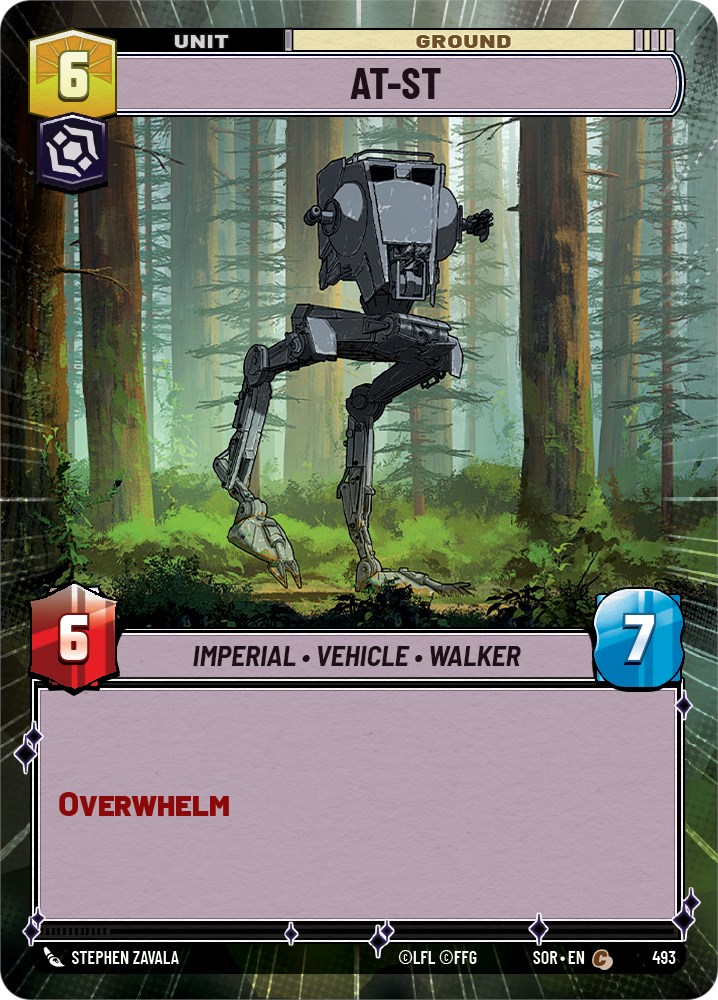 AT-ST (Hyperspace) - Spark of Rebellion - Star Wars: Unlimited