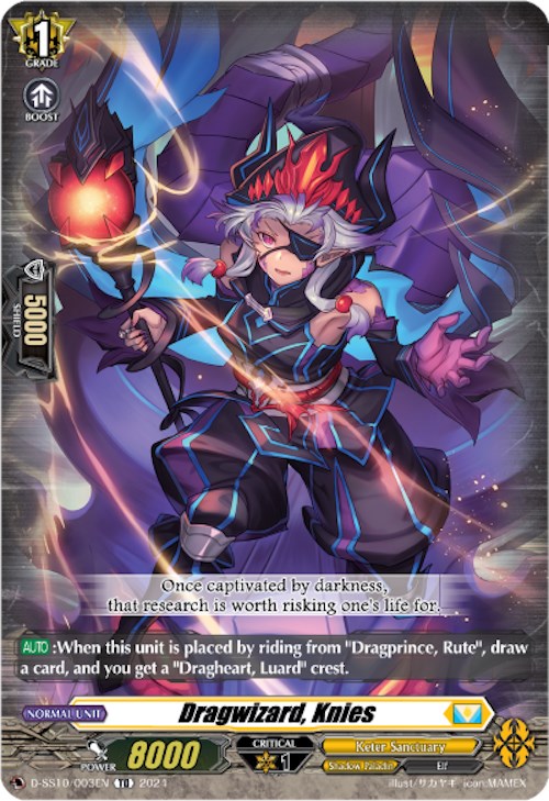Dragwizard, Knies - D-SS10: Special Series 10 Stride Deckset -Luard ...