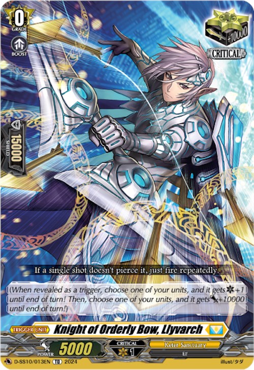 Knight of Orderly Bow, Llyvarch - D-SS10: Special Series 10 Stride ...