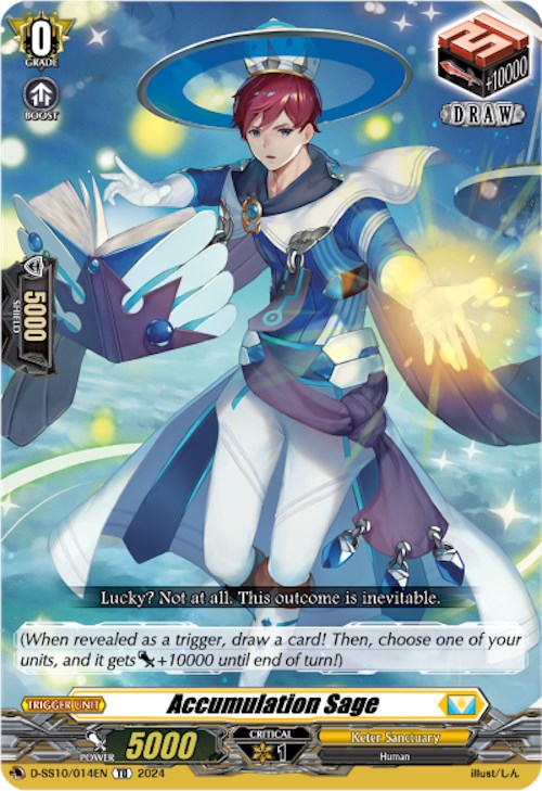 Accumulation Sage - D-SS10: Special Series 10 Stride Deckset -Luard- - Cardfight Vanguard