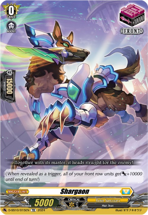 Shargaon - D-SS10: Special Series 10 Stride Deckset -Luard- - Cardfight Vanguard