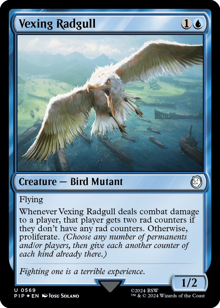 Vexing Radgull (Surge Foil) - Universes Beyond: Fallout - Magic: The ...