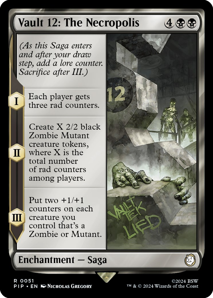 Vault 12: The Necropolis - Universes Beyond: Fallout - Magic: The Gathering