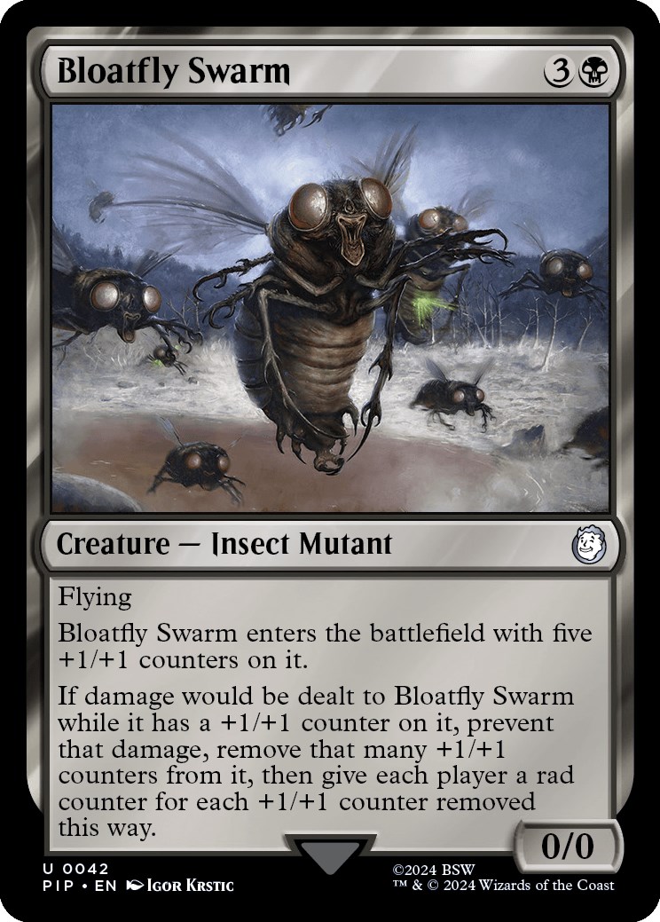 Bloatfly Swarm - Universes Beyond: Fallout - Magic: The Gathering