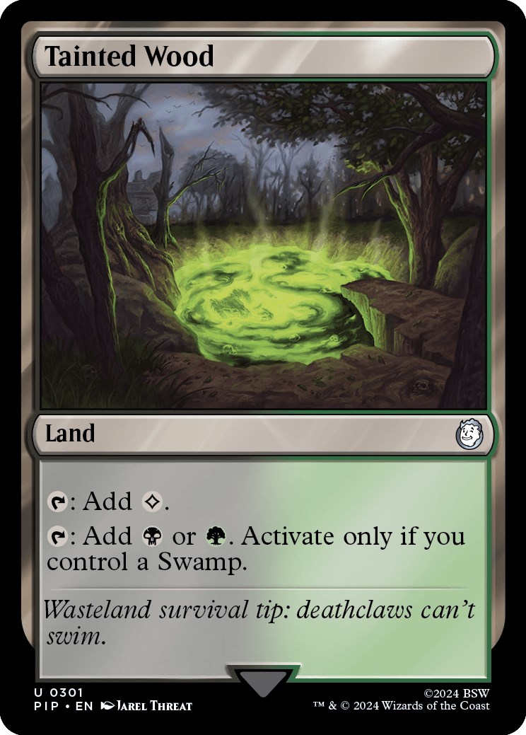 Tainted Wood - Universes Beyond: Fallout - Magic: The Gathering