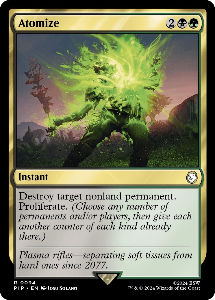 Atomize - Universes Beyond: Fallout - Magic: The Gathering