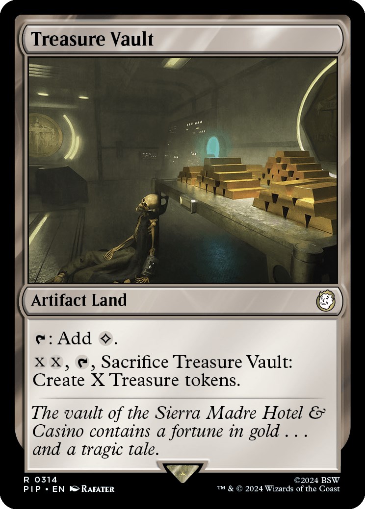 Treasure Vault - Universes Beyond: Fallout - Magic: The Gathering