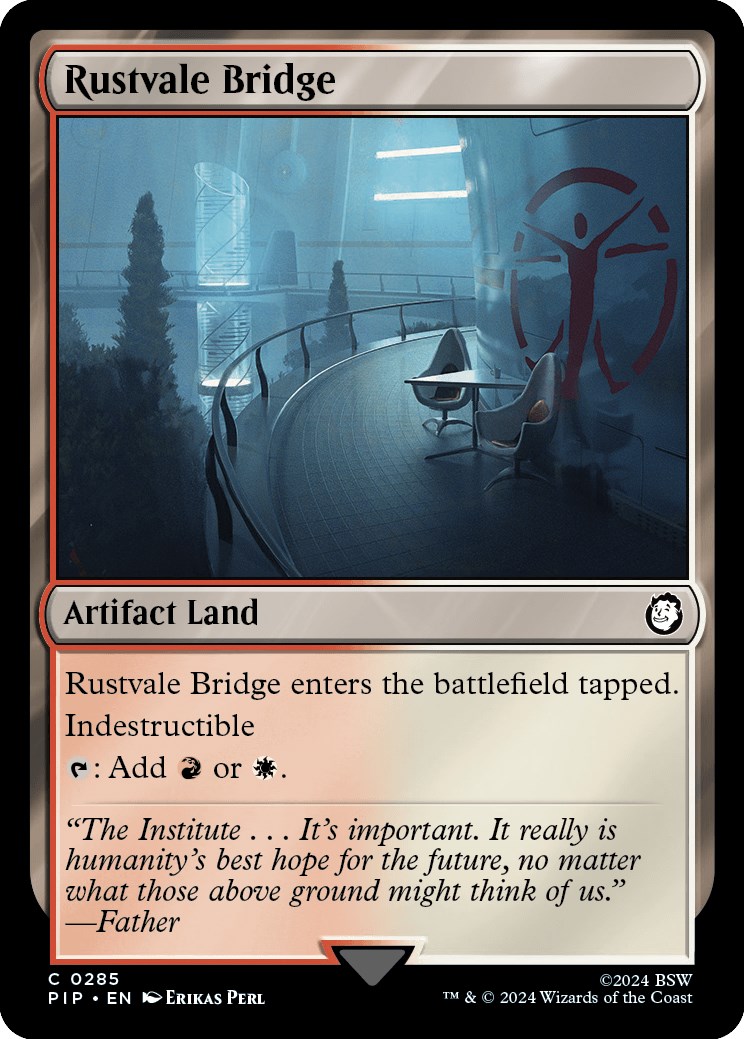 Rustvale Bridge - Universes Beyond: Fallout - Magic: The Gathering