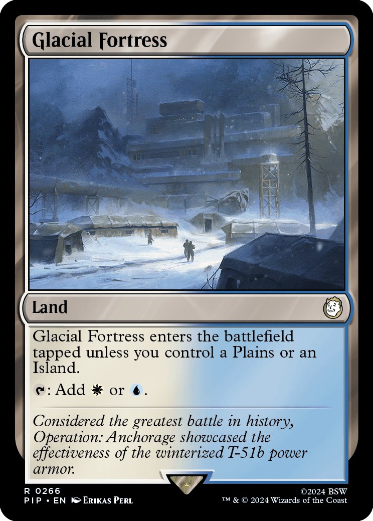 Glacial Fortress - Universes Beyond: Fallout - Magic: The Gathering