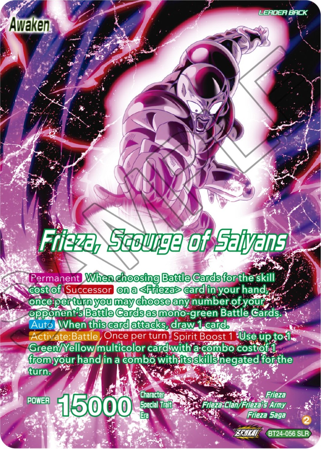 Frieza // Frieza, Scourge of Saiyans (SLR) - Beyond Generations ...