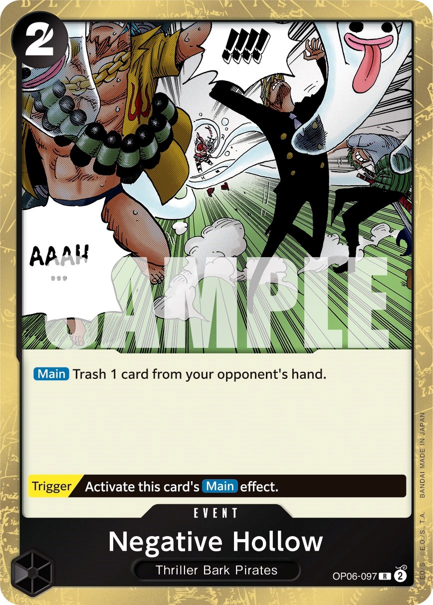 Negative Hollow - Wings of the Captain - One Piece Card Game