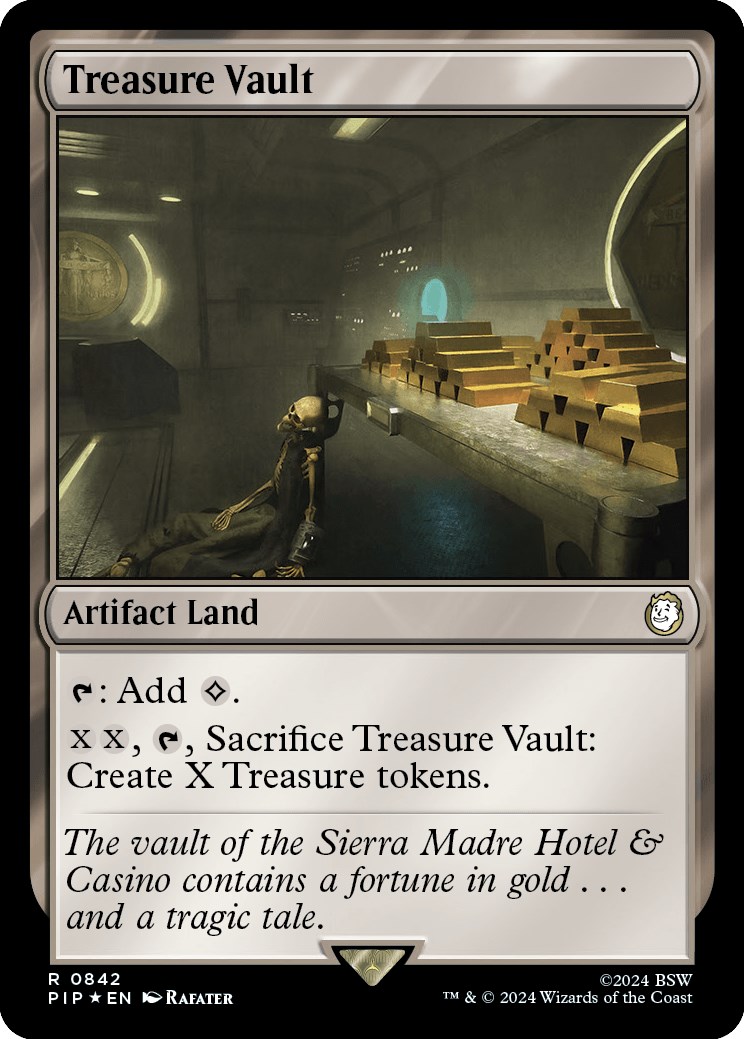 Treasure Vault (Surge Foil) - Universes Beyond: Fallout - Magic: The ...