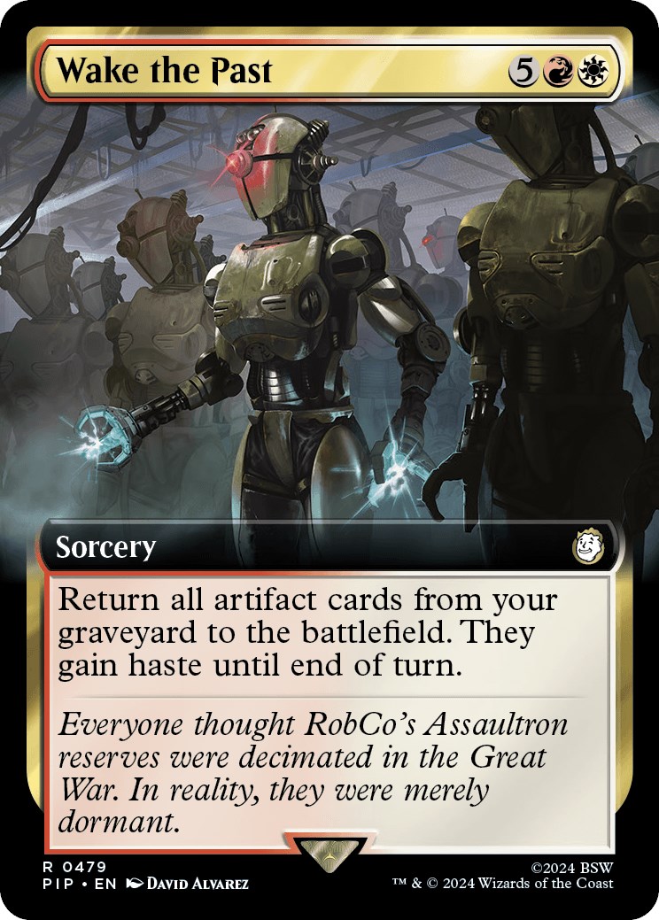 Wake the Past (Extended Art) - Universes Beyond: Fallout - Magic: The ...