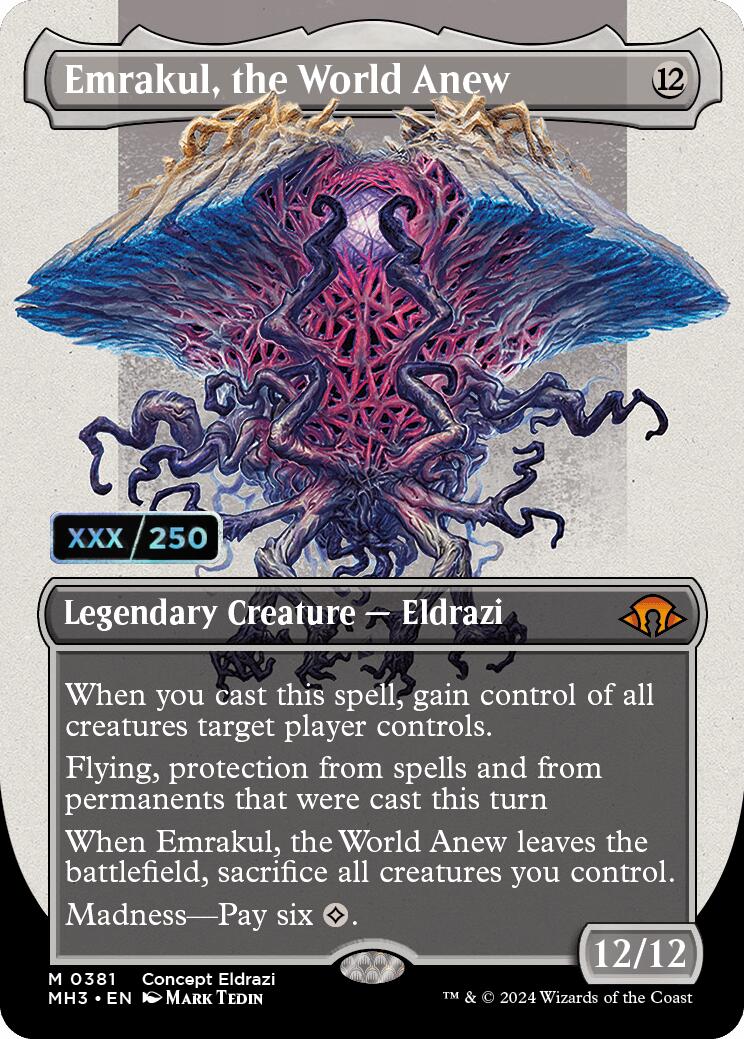 Emrakul, the World Anew (Borderless) (Serial Numbered) - Modern ...