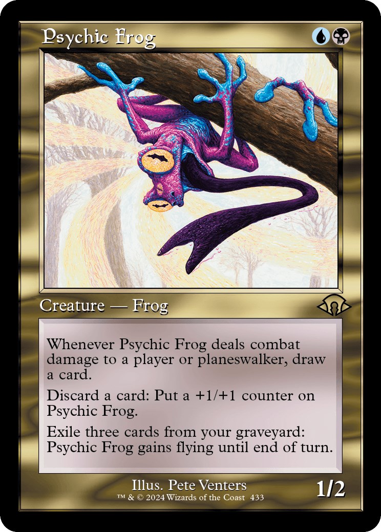Psychic Frog (Retro Frame) - Modern Horizons 3 - Magic: The Gathering