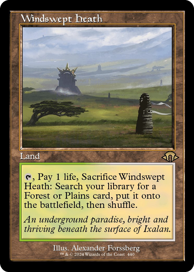 Windswept Heath (Retro Frame) - Modern Horizons 3 - Magic: The Gathering