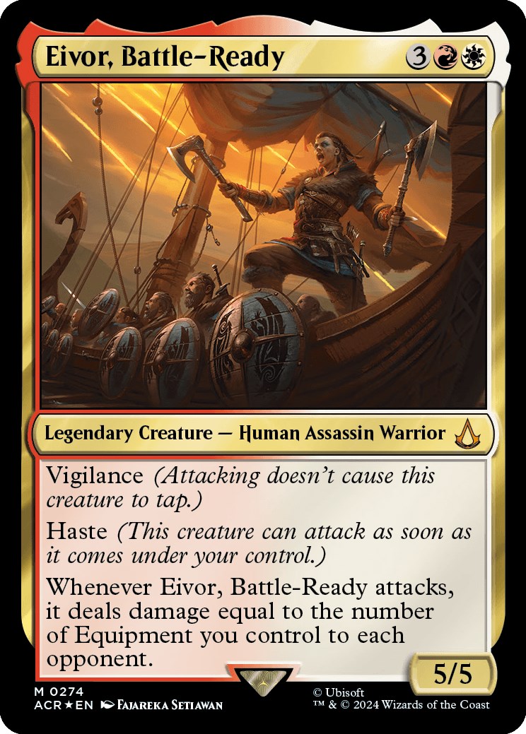Eivor, Battle-Ready - Universes Beyond: Assassin's Creed - Magic: The Gathering