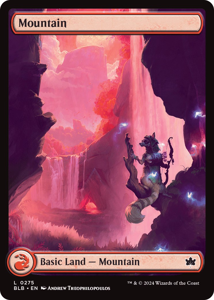 Mountain (0275) - Bloomburrow - Magic: The Gathering