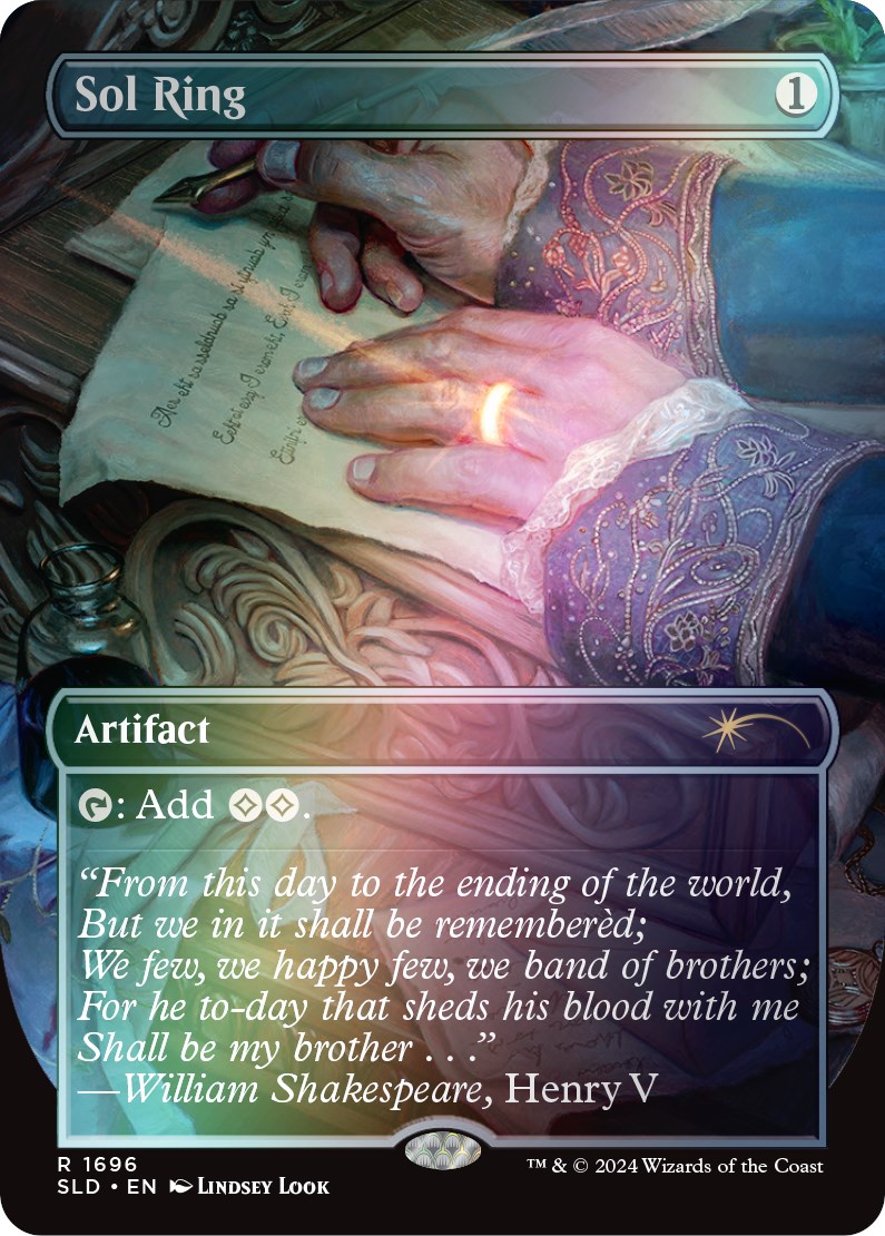 Sol Ring (1696) (Rainbow Foil) - Secret Lair Drop Series - Magic: The ...