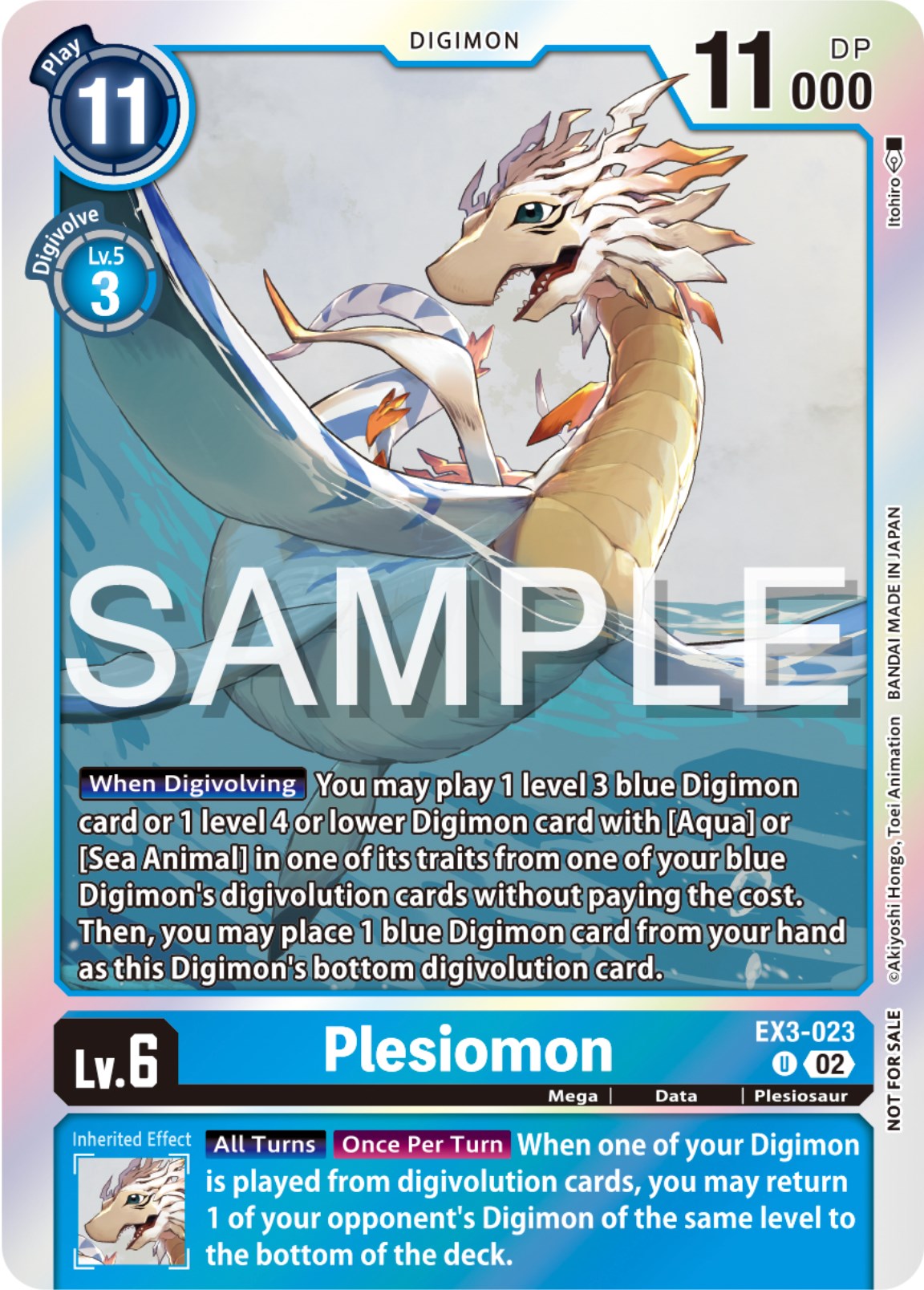 Plesiomon (Event Pack 6) - Draconic Roar - Digimon Card Game