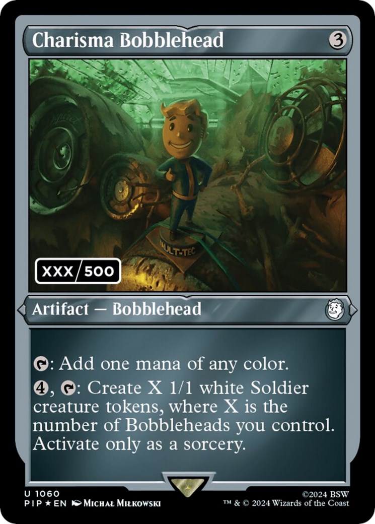 Charisma Bobblehead (Serial Numbered) - Universes Beyond: Fallout ...