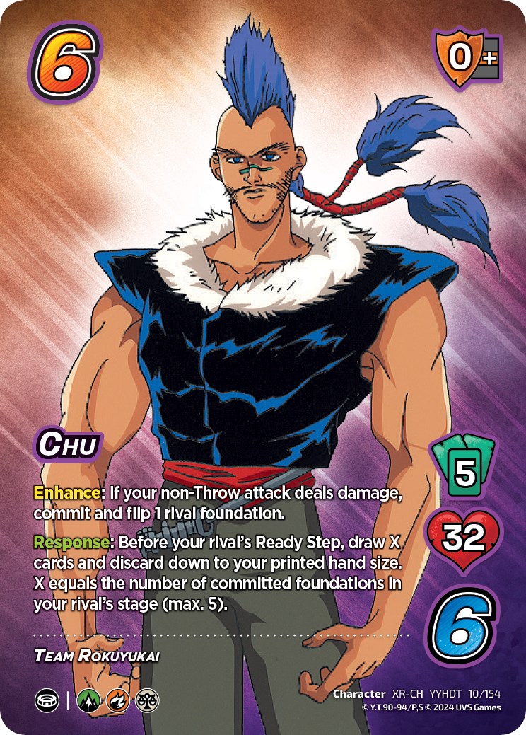 Chu (XR) - Yu Yu Hakusho: Dark Tournament - UniVersus