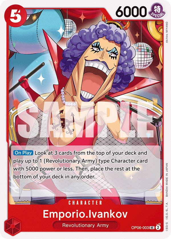 Emporio.Ivankov - Wings of the Captain - One Piece Card Game