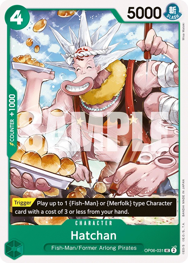 Hatchan - Wings of the Captain - One Piece Card Game