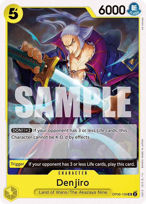 Denjiro - Wings of the Captain - One Piece Card Game