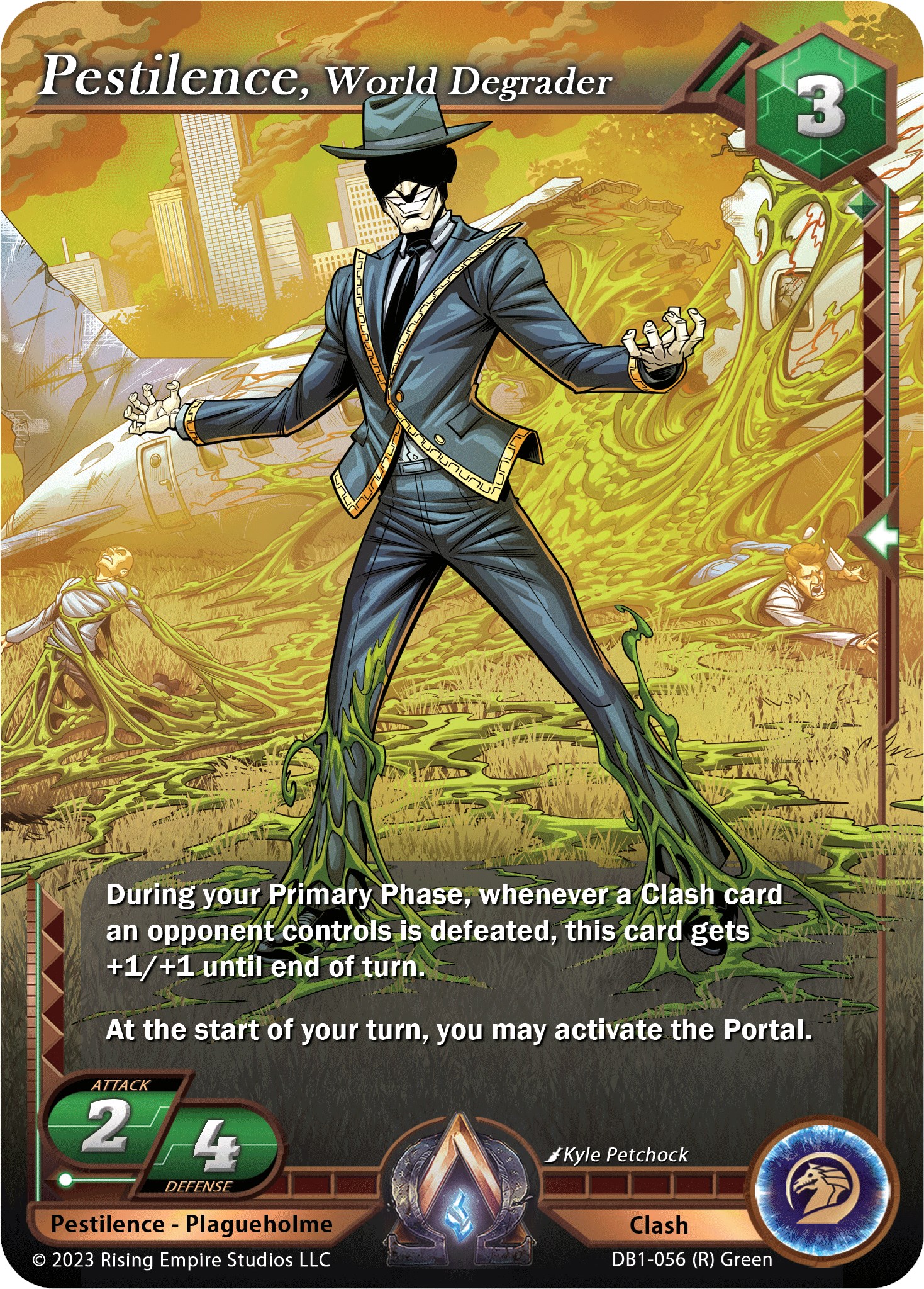 Pestilence, World Degrader - Year of the Dragon - Alpha Clash