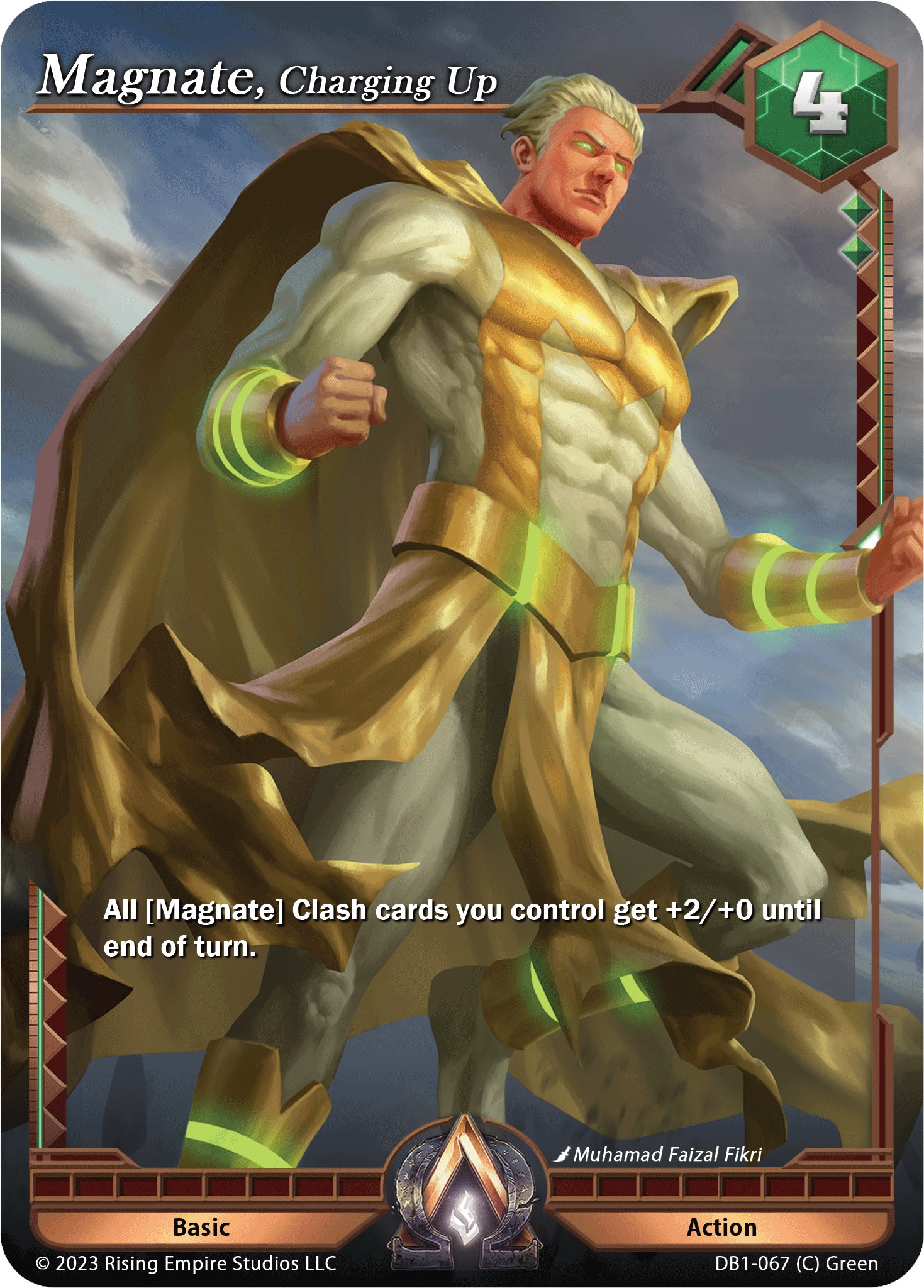 Magnate, Charging Up - Year of the Dragon - Alpha Clash