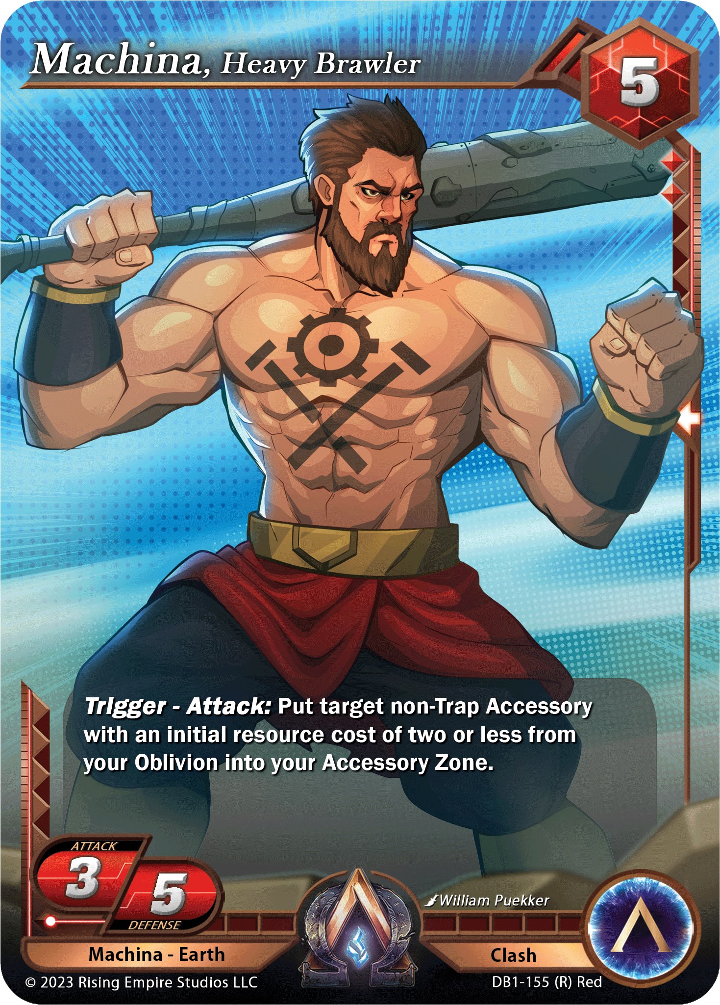 Machina, Heavy Brawler - Year of the Dragon - Alpha Clash