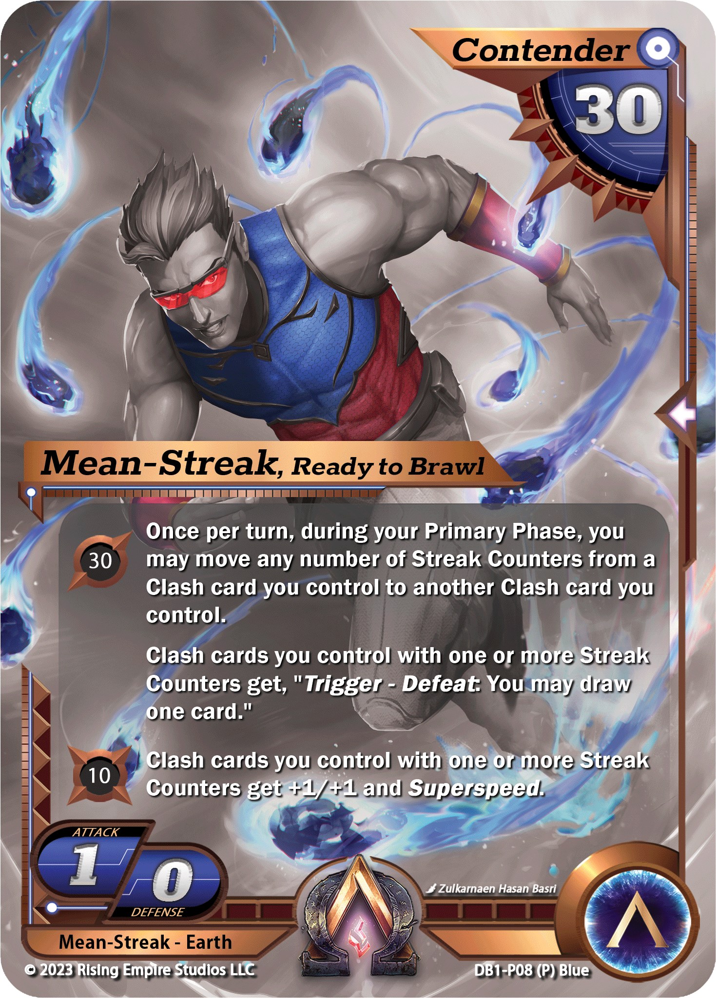Mean-Streak, Ready to Brawl (Monochrome) - Year of the Dragon - Alpha Clash