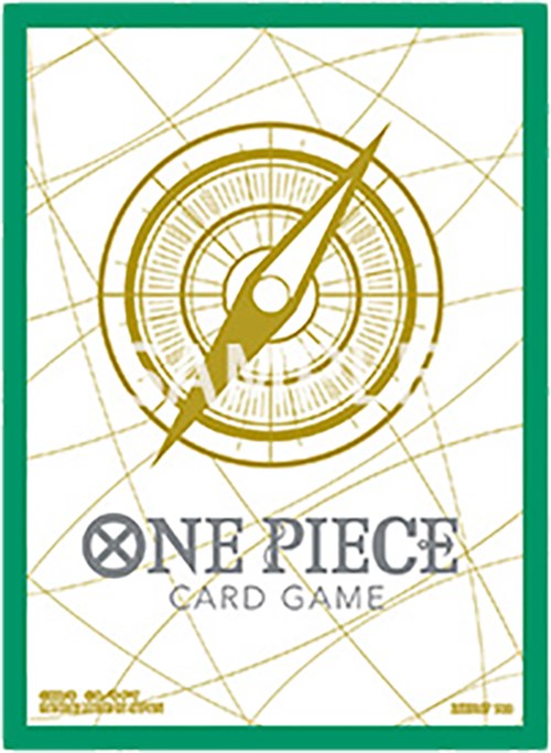 One Piece Card Game Official Sleeves: Assortment 5 - Standard Green (70 ...