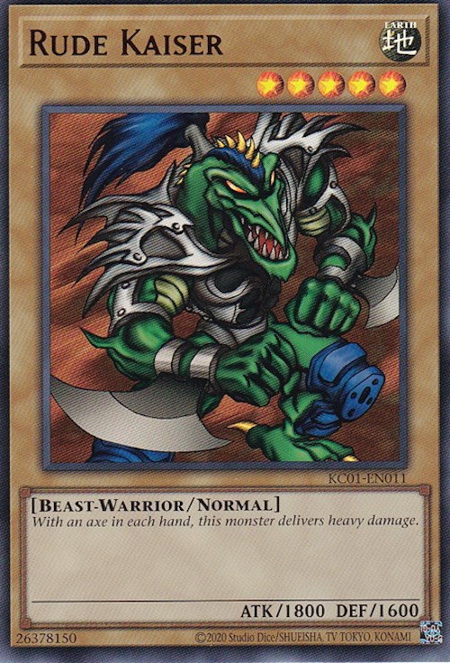 Rude Kaiser - 25th Anniversary Ultimate Kaiba Set - YuGiOh