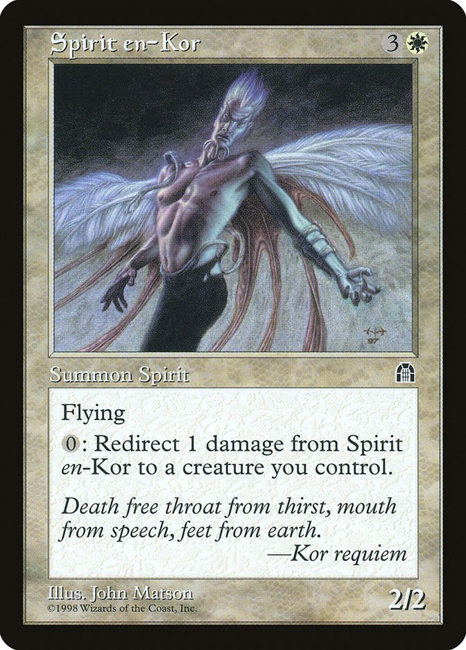 Spirit en-Kor - Stronghold - Magic: The Gathering