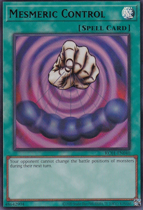 Mesmeric Control - 25th Anniversary Ultimate Kaiba Set - YuGiOh