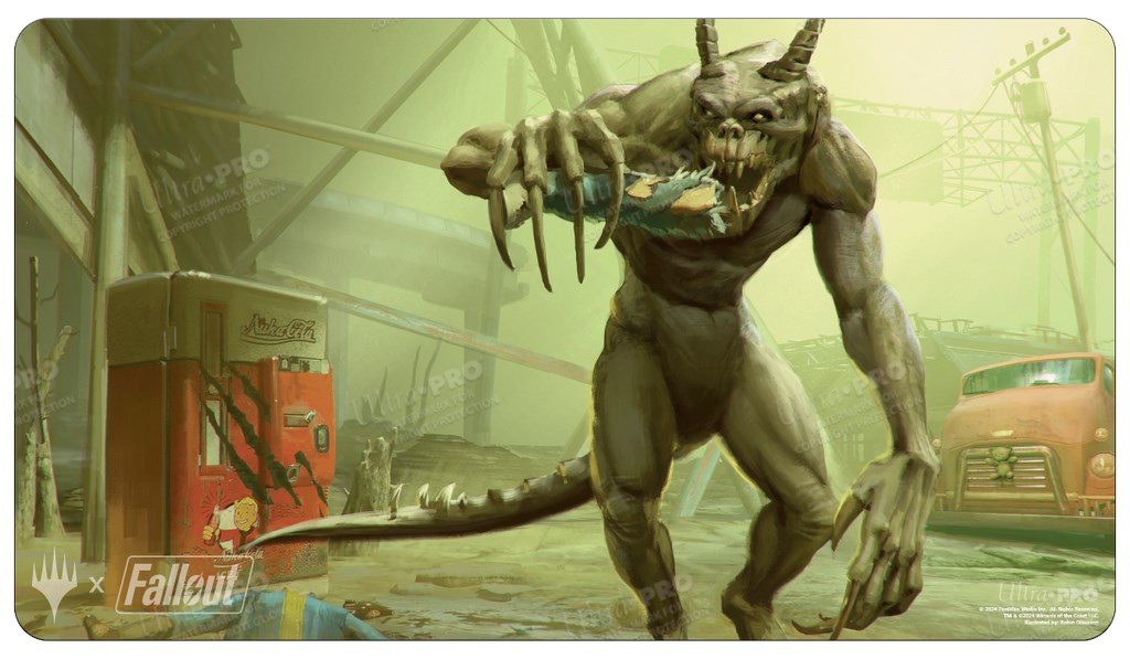 Fallout Tarmogoyf Standard Gaming Playmat for Magic: The Gathering ...