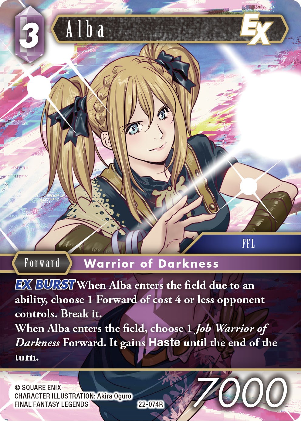 Alba EX - Hidden Hope - Final Fantasy TCG