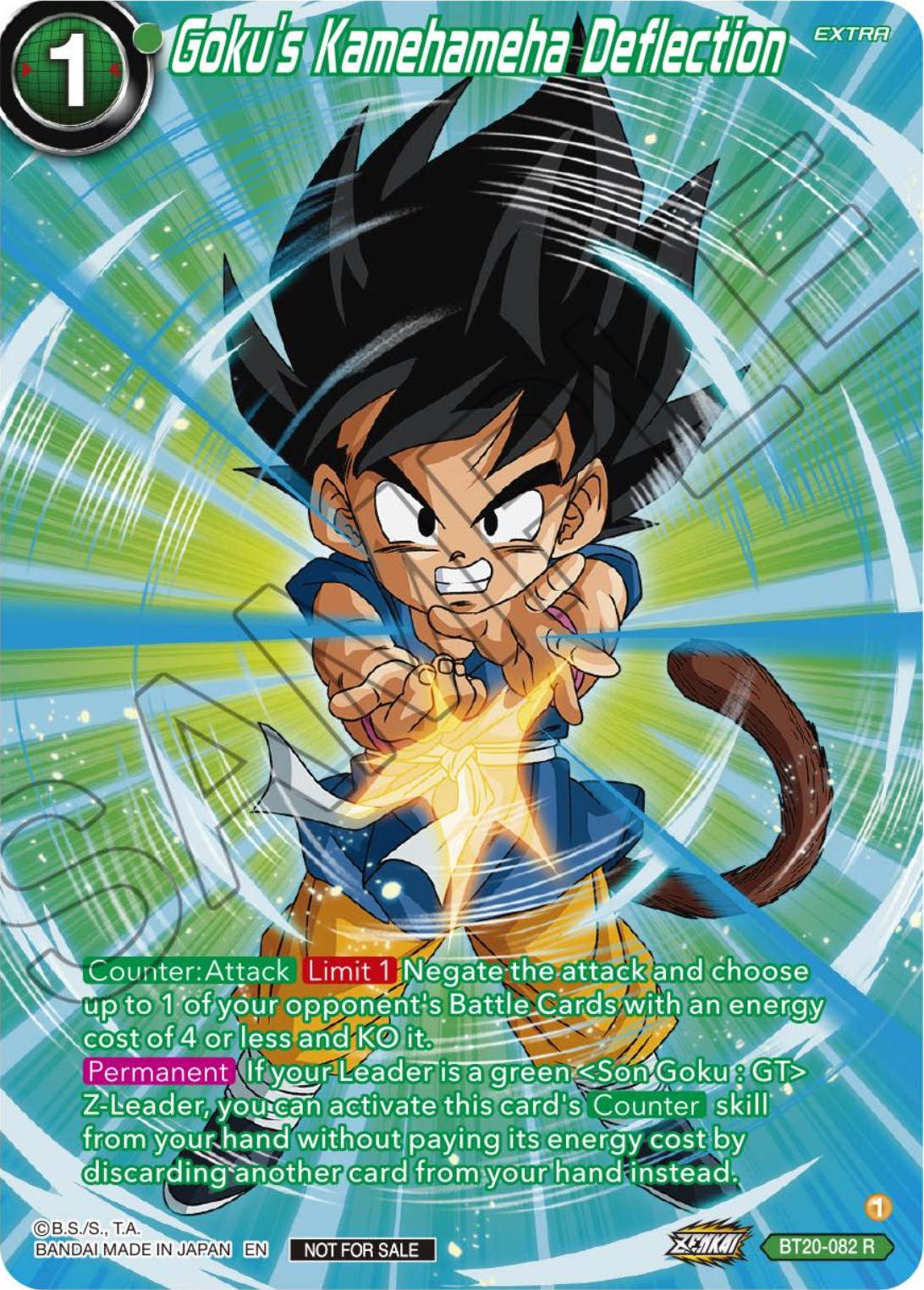 Goku's Kamehameha Deflection (Premium Alt-Art Card Set 2024 Vol.1) - Promotion Cards - Dragon ...