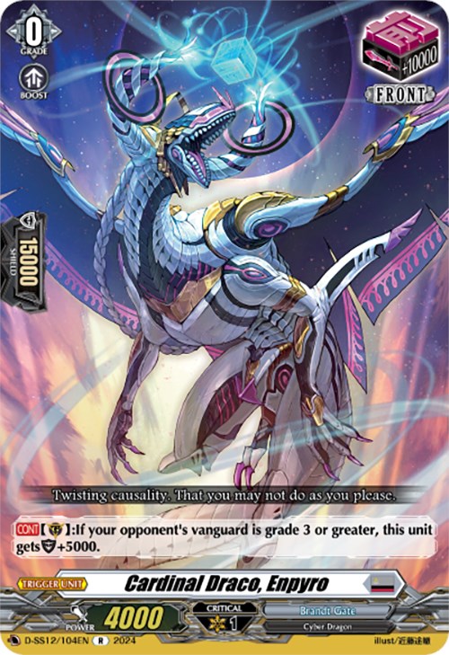 Cardinal Draco, Enpyro - D-SS12: Triple Drive Booster - Cardfight Vanguard