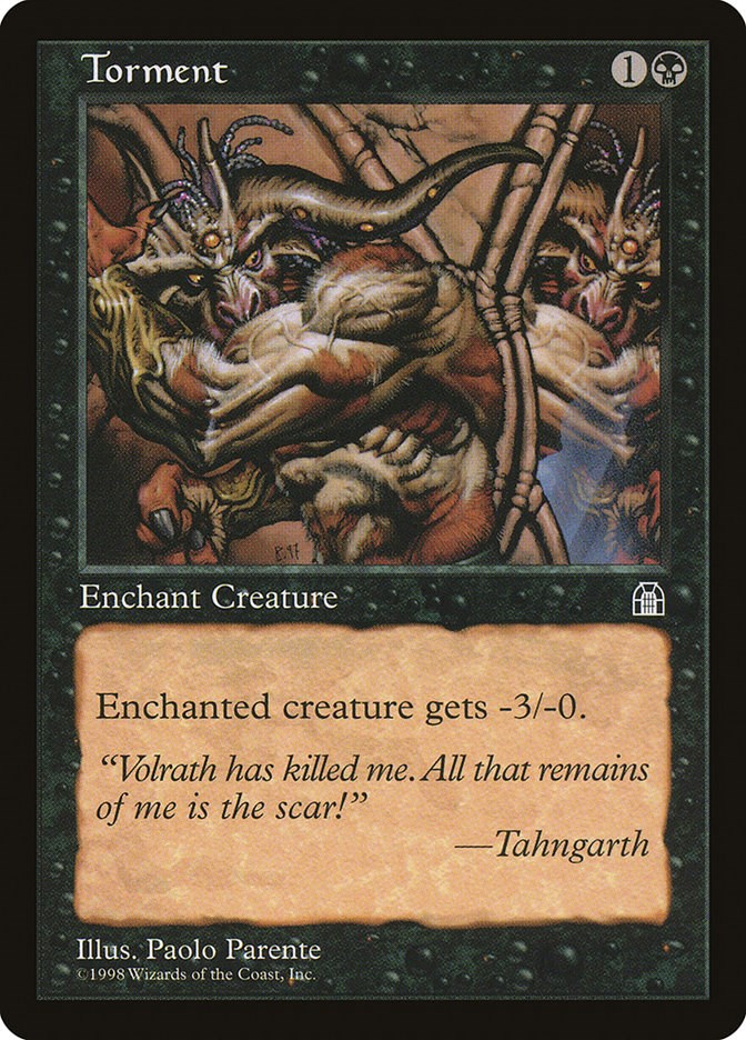 Torment - Stronghold - Magic: The Gathering