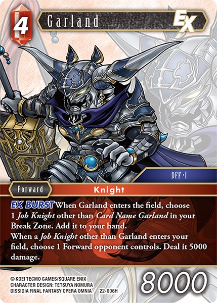 Garland EX - Hidden Hope - Final Fantasy TCG