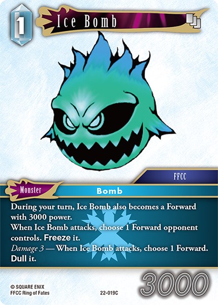 Ice Bomb - Hidden Hope - Final Fantasy TCG
