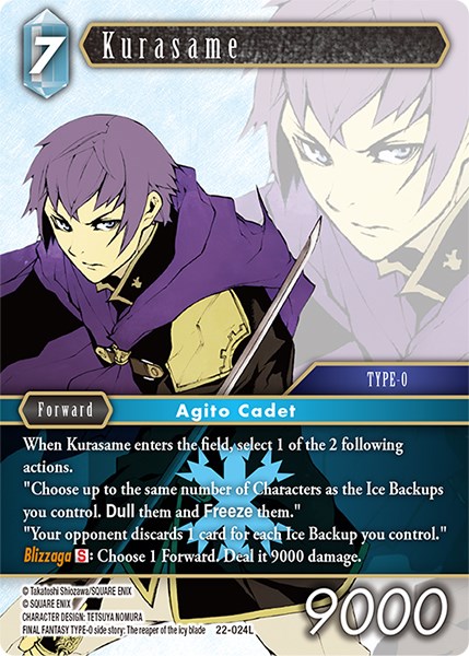 Kurasame - Hidden Hope - Final Fantasy TCG