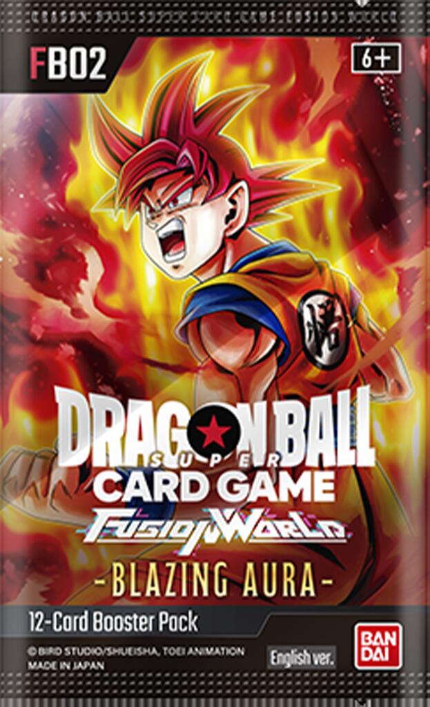 Blazing Aura Booster Pack - Blazing Aura - Dragon Ball Super: Fusion World